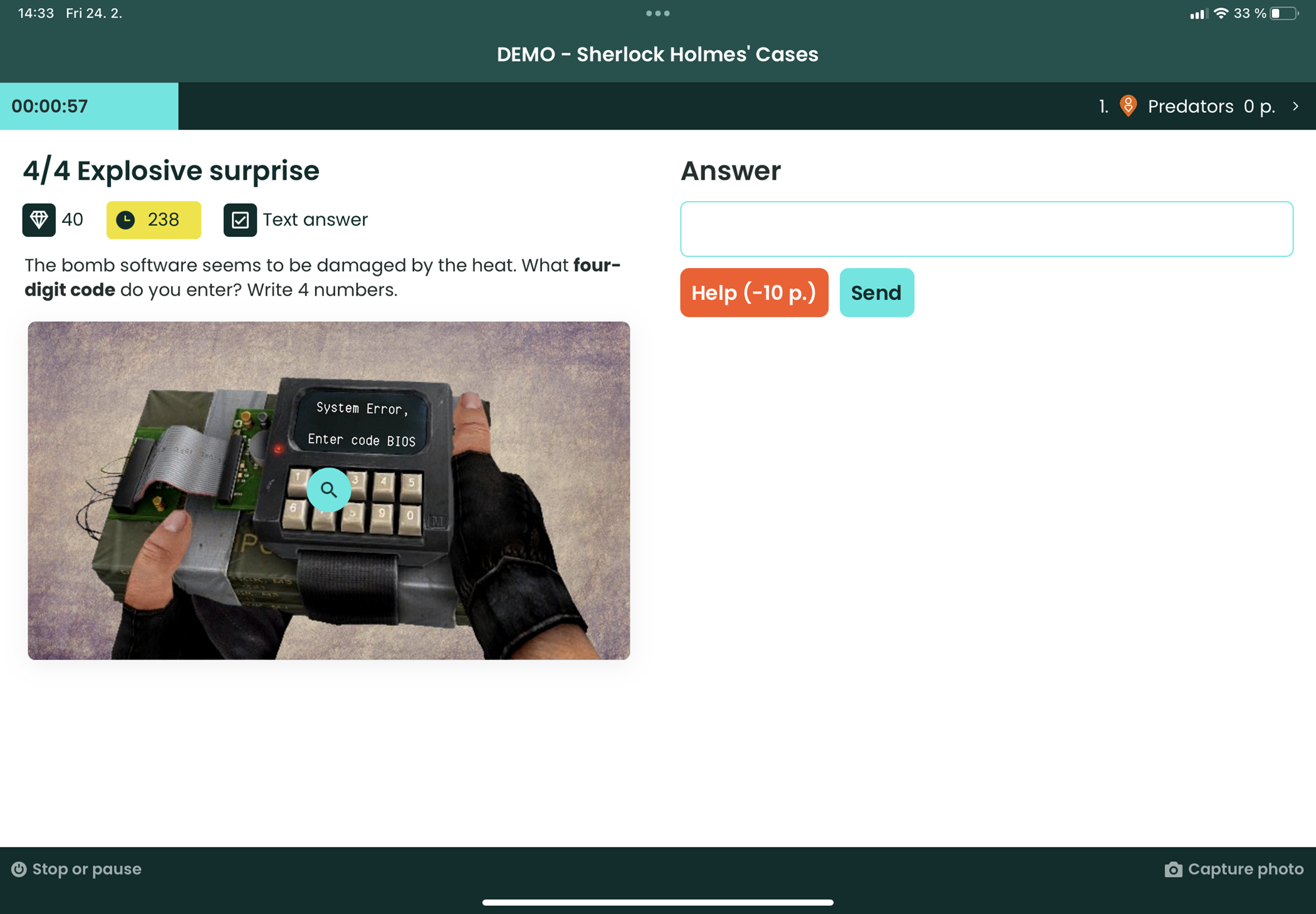 Sherlock Holmes' Cases - Remote Escape Game | TerraHunt