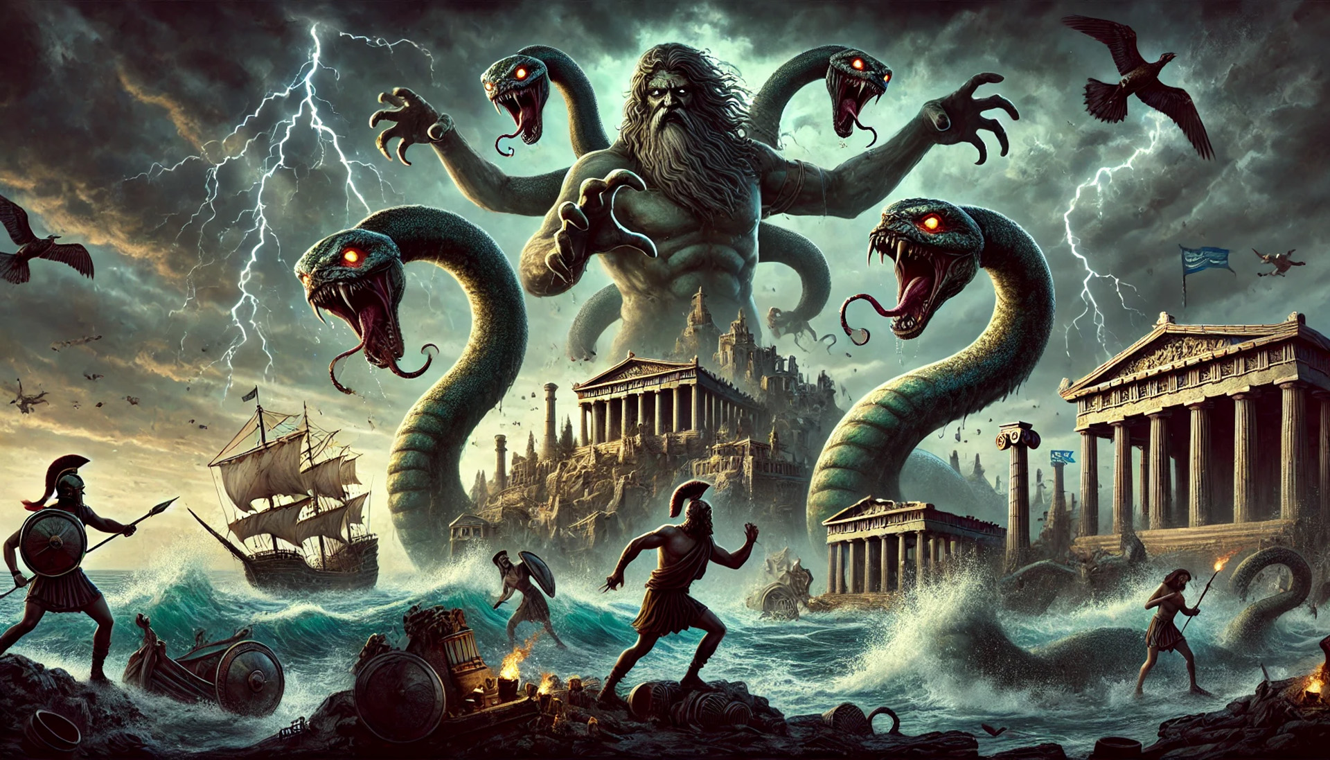 The 3 Most Terrifying Monsters of Ancient Greece | TerraHunt